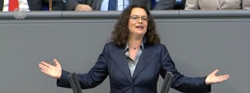 Höhle der Löwen: Andrea Nahles sucht Investoren für ihre CD | Britta